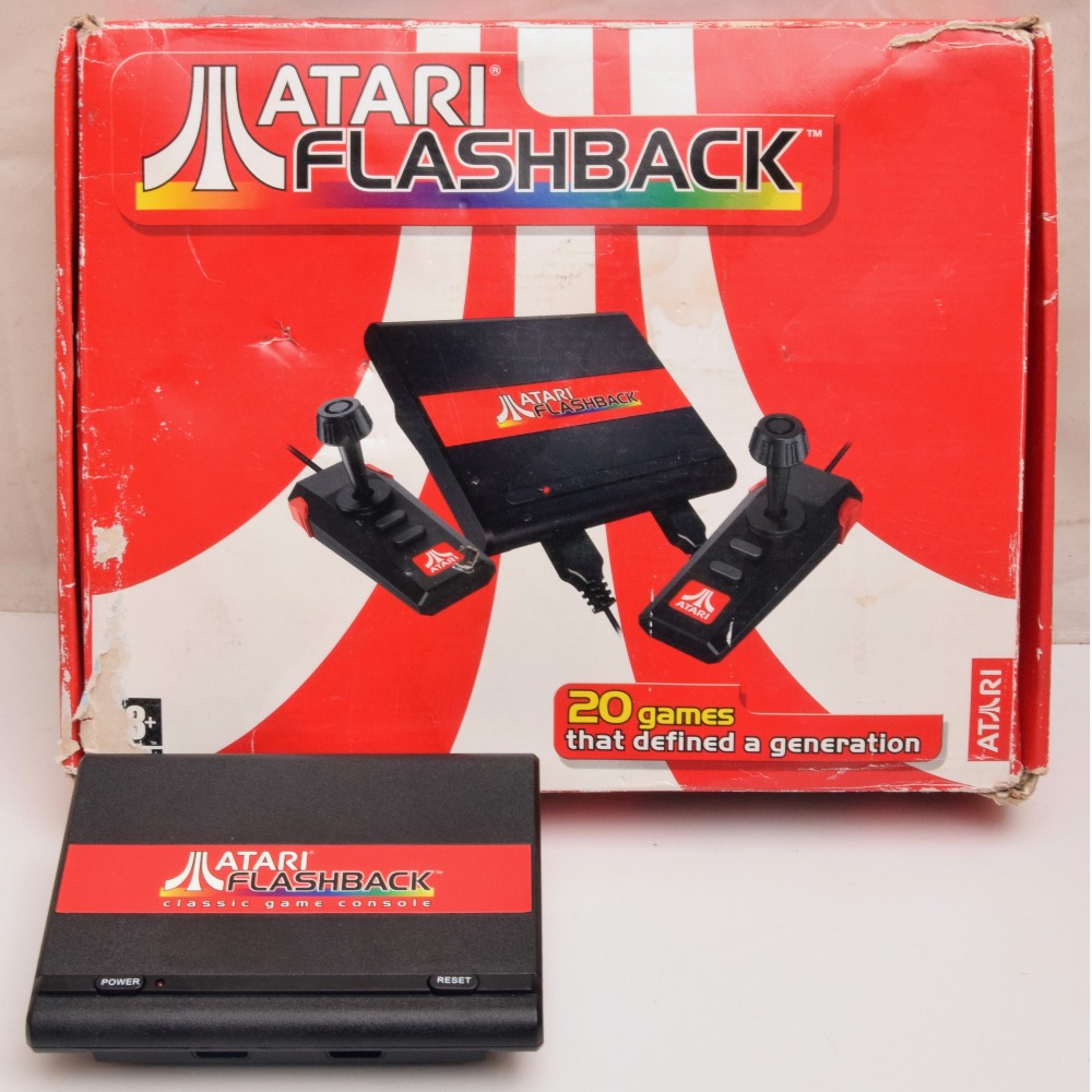 Pre-owned Atari Flashback Gaming Console With 20 Retro Games - Boxed (U) - Own4Less